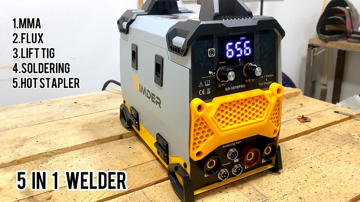 Simder Welder 5 in 1 Multi Welder SD-5010 PRO (unboxing & testing)@Mig