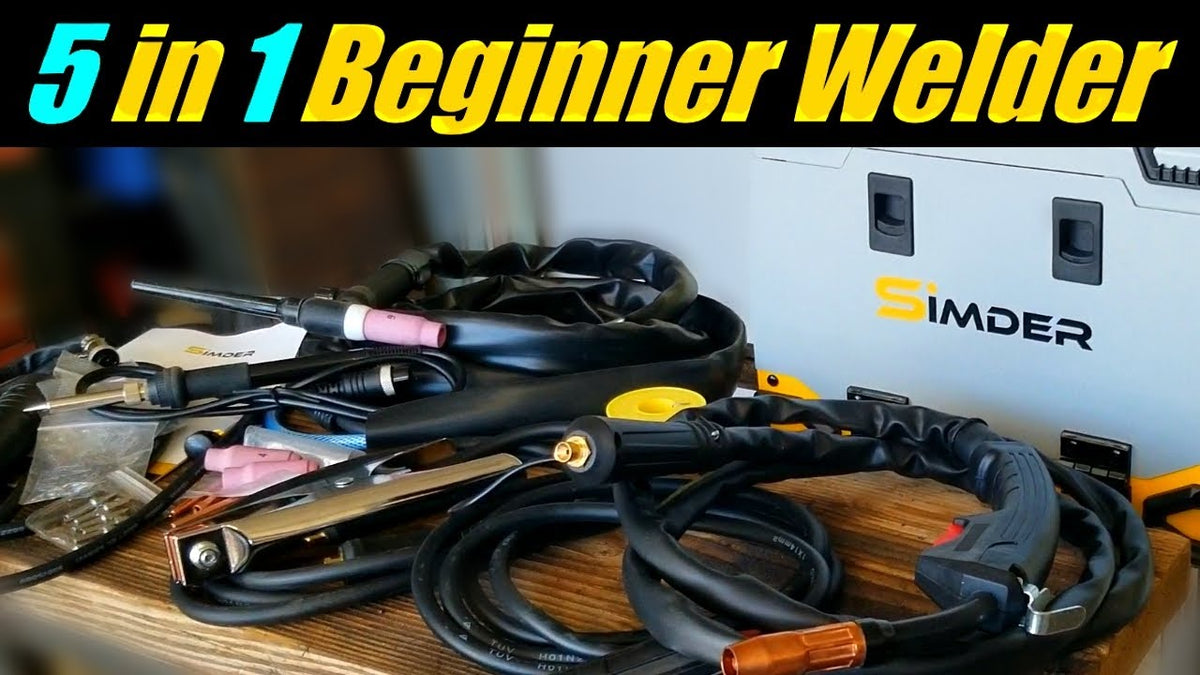 NEW Budget Multi Process Welder For Beginners Flux Core Welding | Simd ...